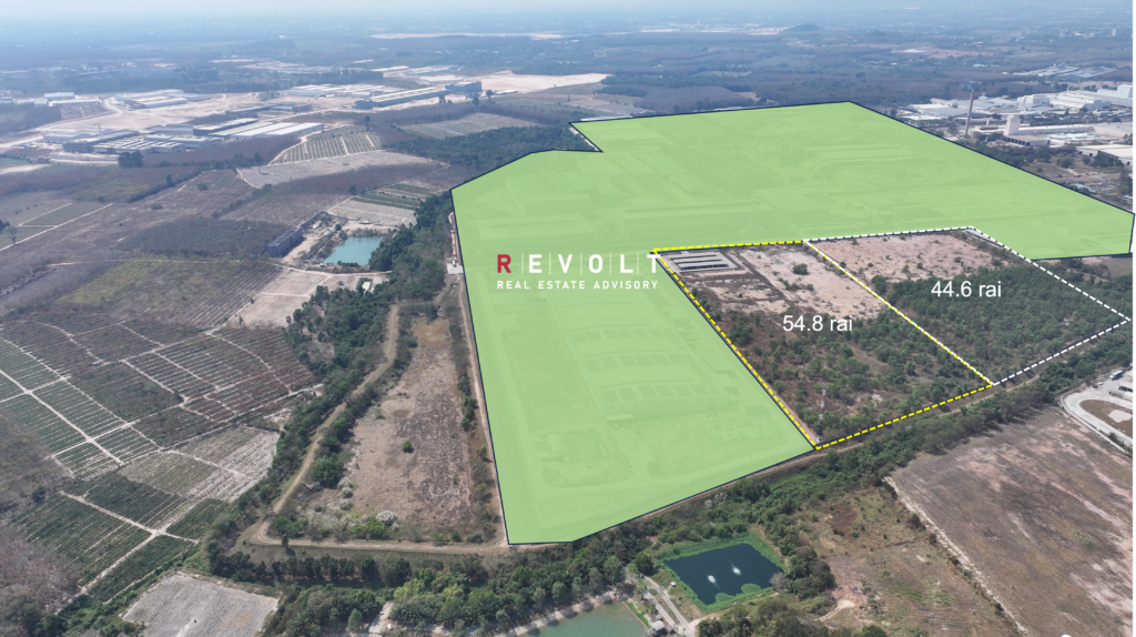 Vacant Land for Sale : WHA Rayong Industrial Land - REVOLT-REA